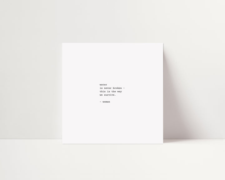 Poetry Prints – Emory Hall